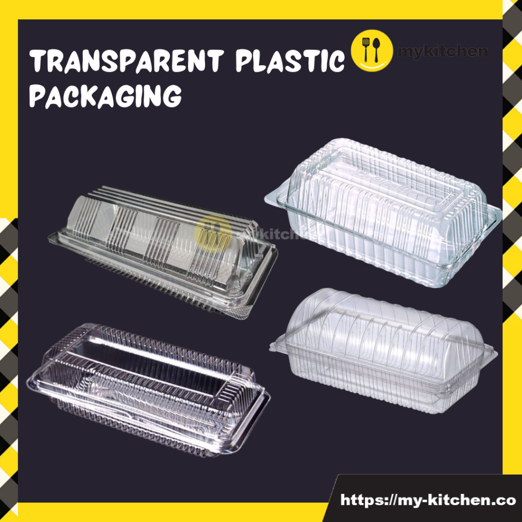 [MY KITCHEN] Transparent Plastic Packaging Container Disposable Food ...