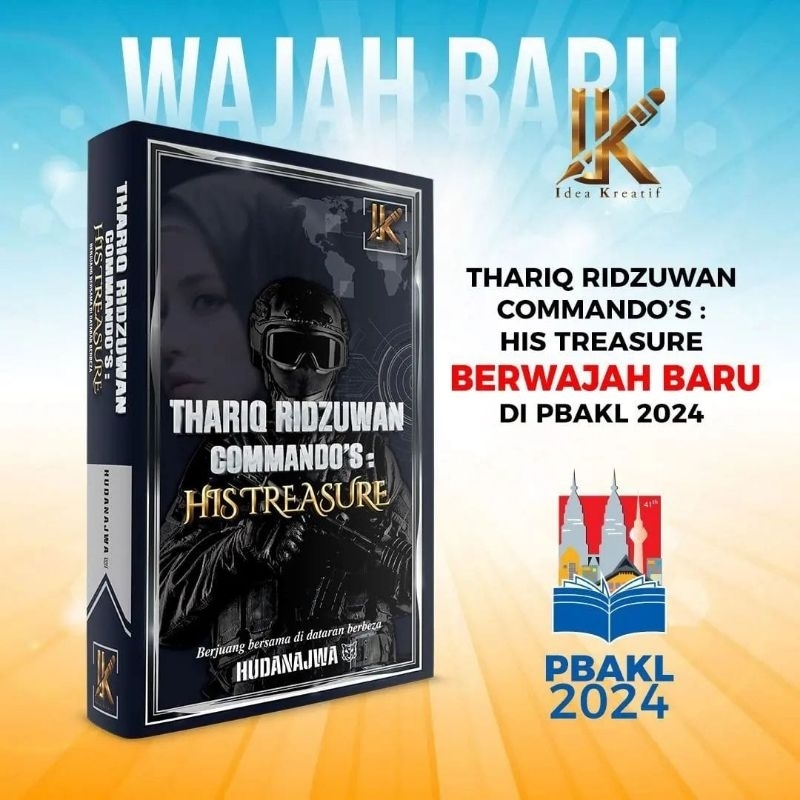 NOVEL THARIQ RIDZUWAN COMMANDO'S - HUDANAJWA (COVER BARU) | Shopee Malaysia