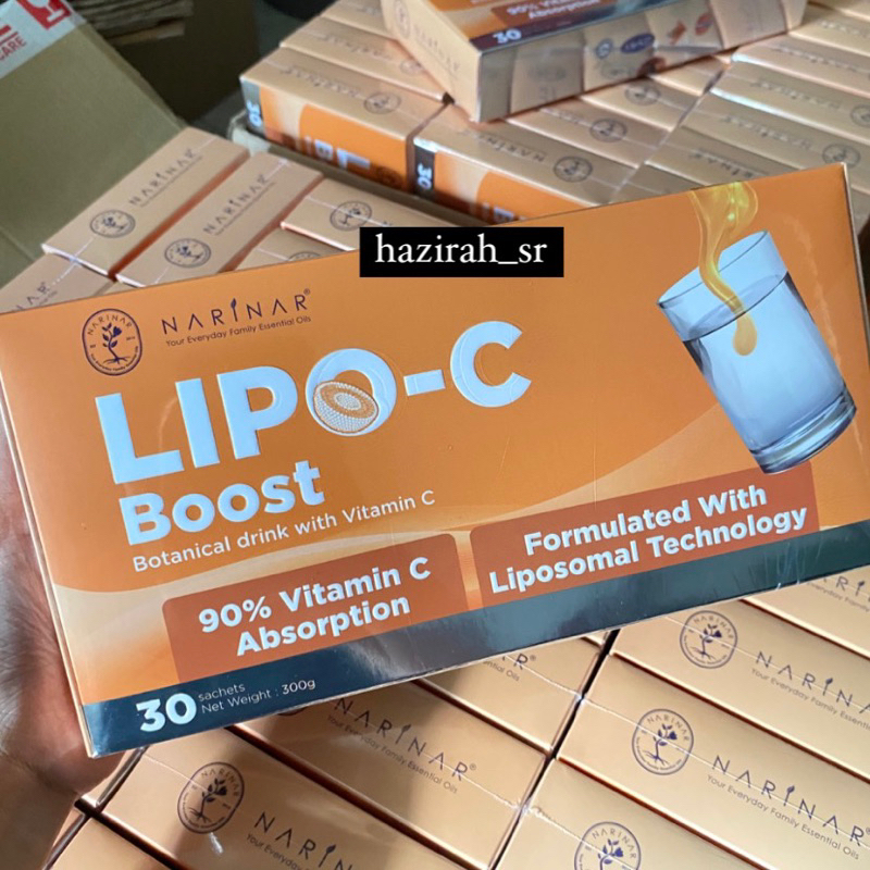 🔥[BUY 2 FREE 2 SACHET]🔥 NARINAR LIPO C BOOST LIPOSOMAL VITAMIN C | LIP-C BOOST | BOTANICAL DRINK ...