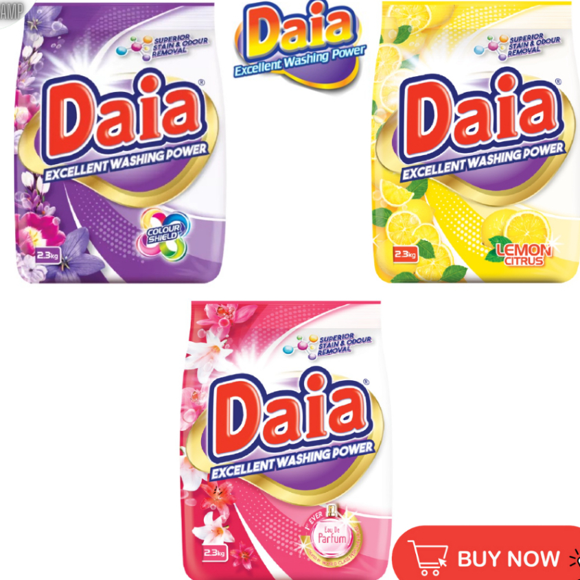 DAIA Excellent Wash Powder Detergent 2.1kg | Shopee Malaysia