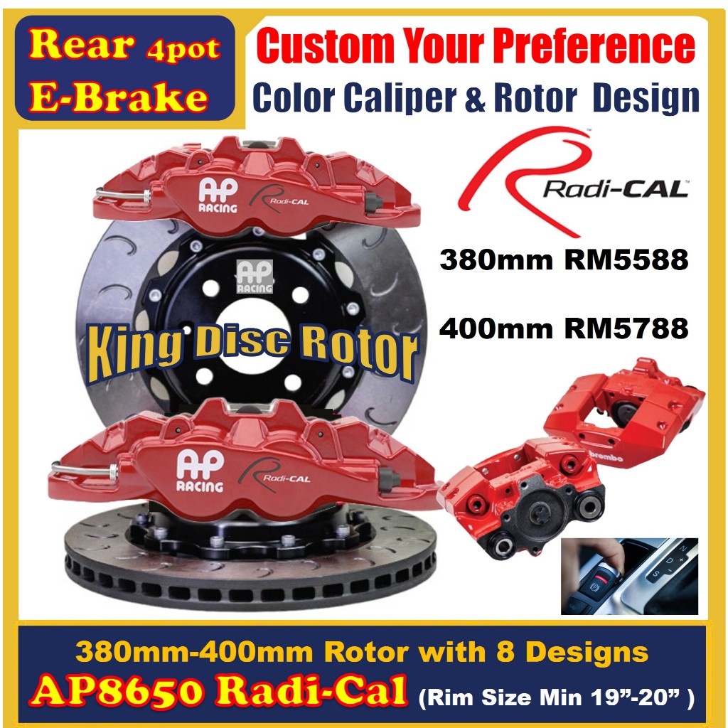 Brembo AP Racing Endless Alcon AMG AKEBONO Radi-cal 4pot 6pot Caliper ...
