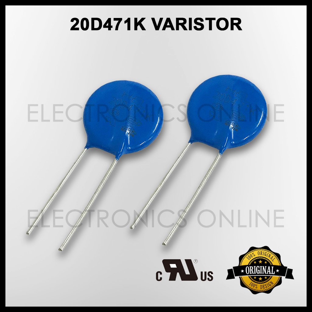 20D471K Varistor Lightning Surge Protector Lightning Arresstor AC Surge ...