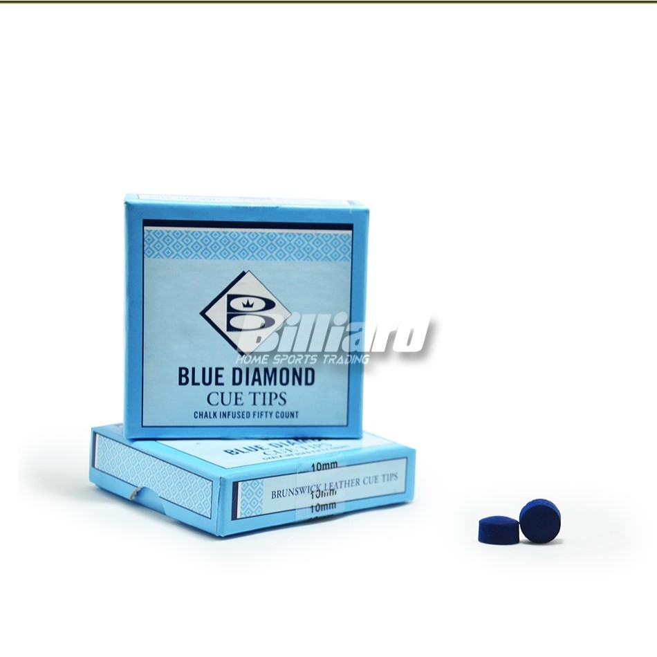 Brunswick Blue Diamond Cue Tip For Pool & Snooker | Shopee Malaysia
