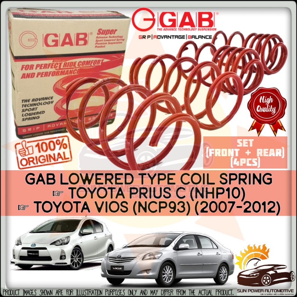 Toyoya Vios NCP93 / Prius C NHP10 GAB SUPER SPORT PREMIUM LOWERED TYPE ...