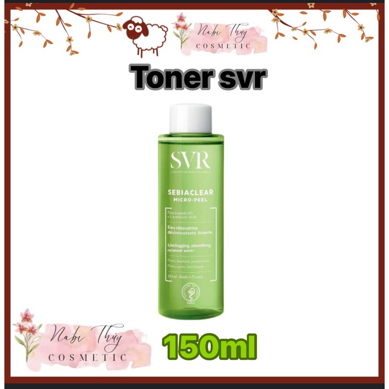 SVR Sebiaclear Toner for Oily and Acne Skin 150ml | Shopee Malaysia