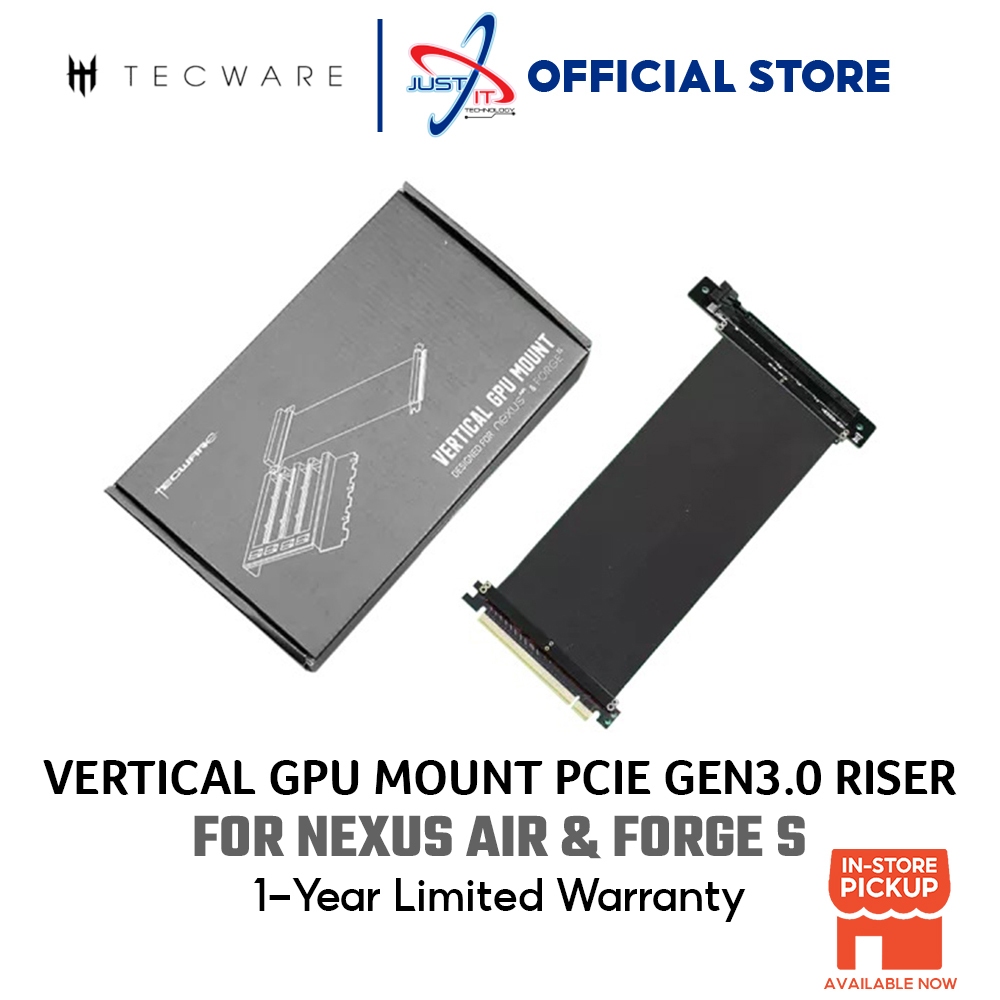 Tecware Vertical GPU Mount PCIE Gen 3.0 Riser | Shopee Malaysia