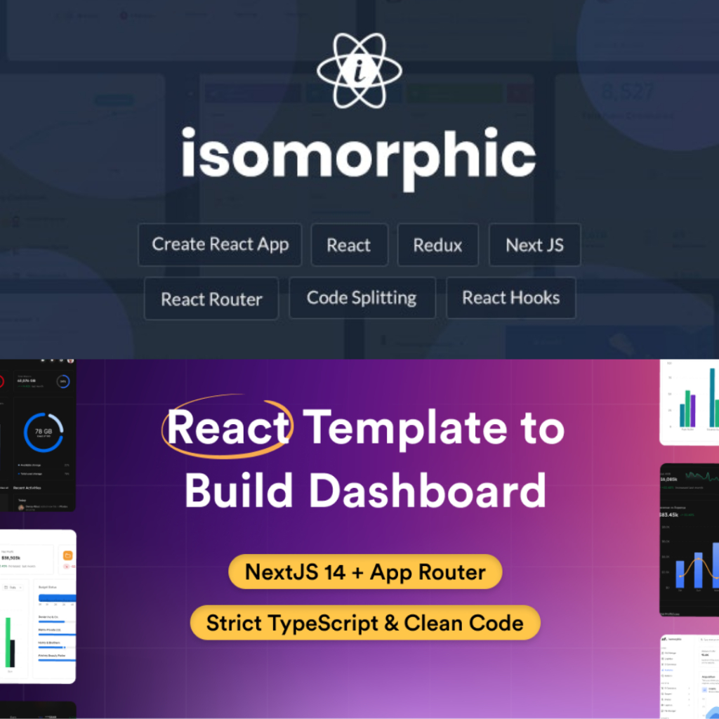 Isomorphic - React Admin Dashboard Template v6.8.0 | Shopee Malaysia