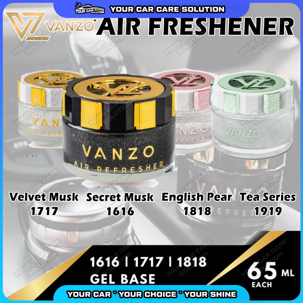 Vanzo Car Perfume Air Freshener (Japan) Gel type 1616 1717 1818 65ml ...