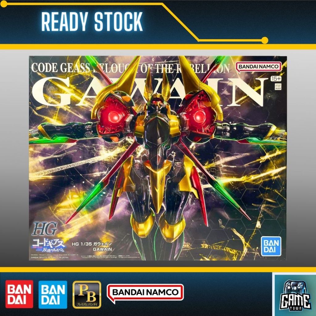Premium Bandai HG Code Geass 1/35 Gawain | Shopee Malaysia