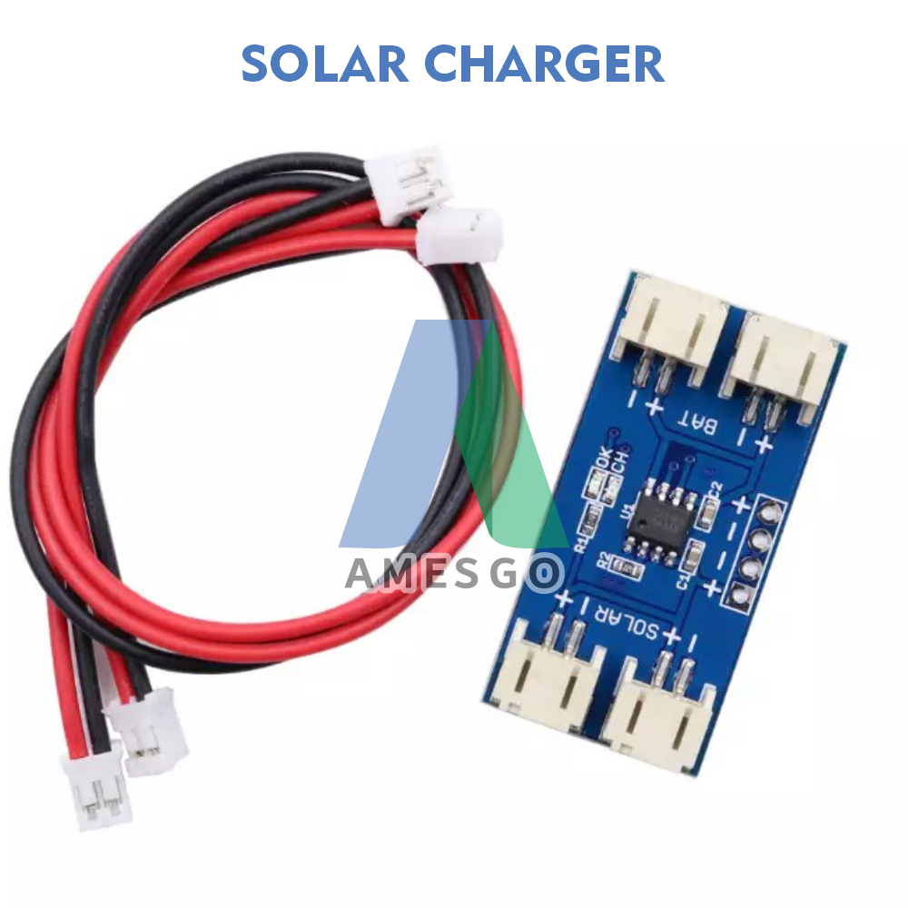 Amesgo CN3163 Solar Charging Board 4-6V Lithium Battery Charging Module ...
