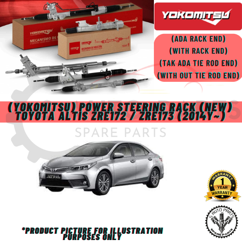 TOYOTA ALTIS zre172 / zre173 (2014Y~) POWER STEERING GEAR RACK -BRAND ...