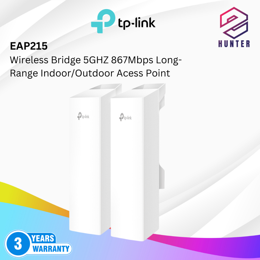 TP-Link SMB EAP215 Wireless Bridge 5GHZ 867Mbps Long-Range Indoor ...
