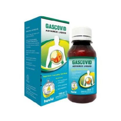 GASCOVID ADVANCE LIQUID 150ml Sodium Alginate (1000 mg), Potassium ...
