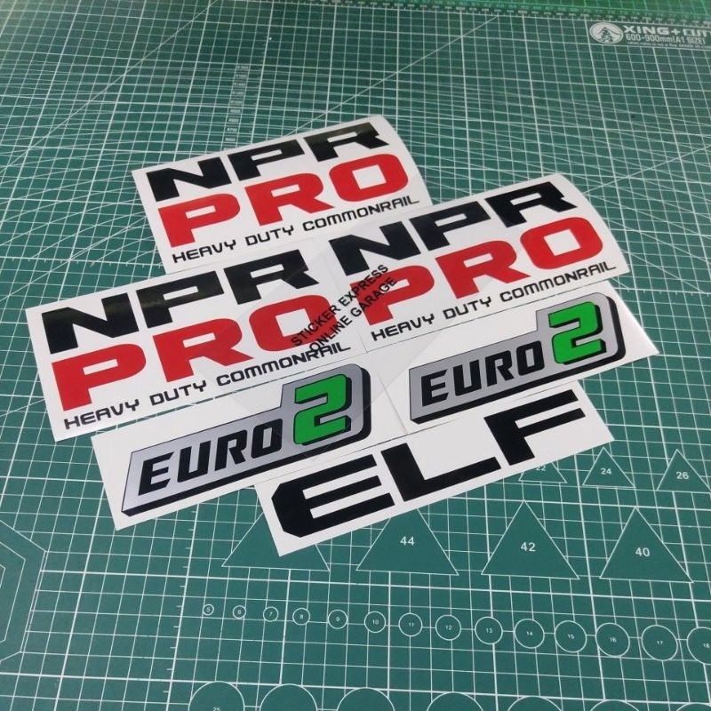 sticker isuzu npr pro heavy duty commonrail replacement lorry sticker ...