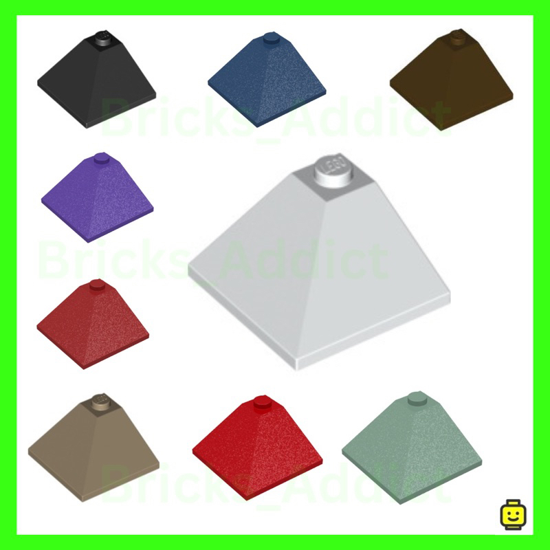 [Genuine Lego Parts] 3675 Slope 33 3x3 Double Convex Corner Assorted ...