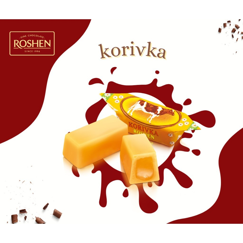 Roshen Korivka Milky Sweets 250G/500G/1KG | Shopee Malaysia