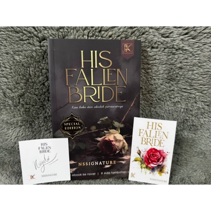 🔥HIS FALLEN BRIDE🔥NSIGNATURE🔥LIMITED EDITION🔥TAK ADA SIGN PENULIS PADA ...