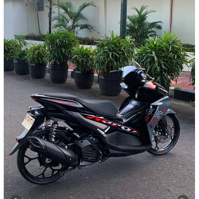 NVX V2 AEROX BLACK GREY NARDO 2024 ORIGINAL INDONESIA | Shopee Malaysia