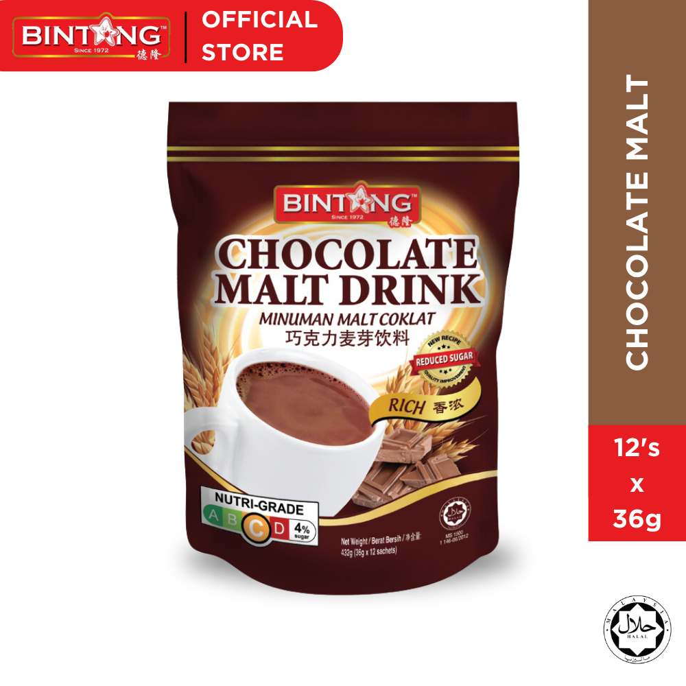 BINTANG CHOCOLATE MALT 36g x 12's | Shopee Malaysia