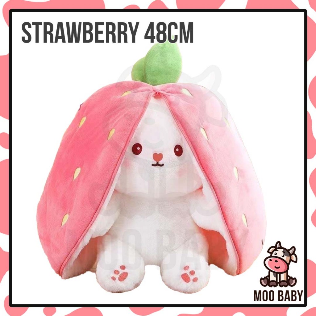 Moo Baby Boneka Anak Patung Comel 2in1 Rabbit Plush Toy Rabbit Plushie ...