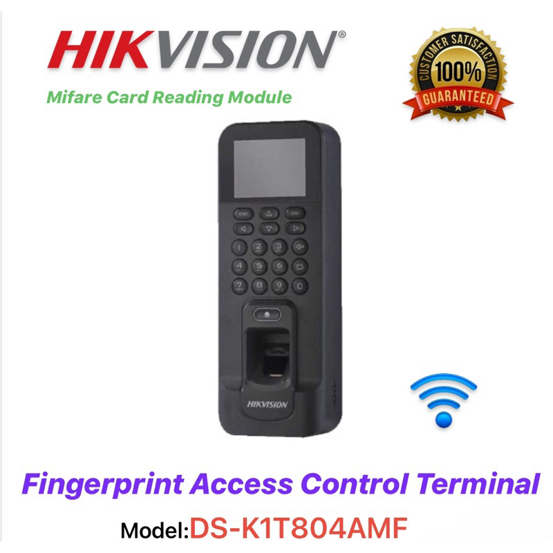 Hikvision DS-K1T804AMF Fingerprint Access Control Terminal | Shopee ...