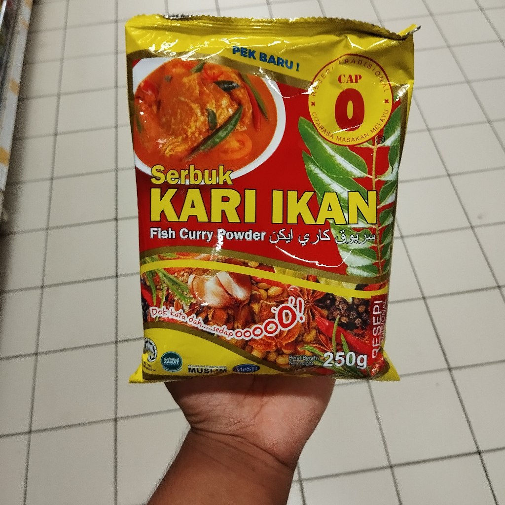 Serbuk Kari Ikan Cap O Fish Curry Powder 250g | Shopee Malaysia