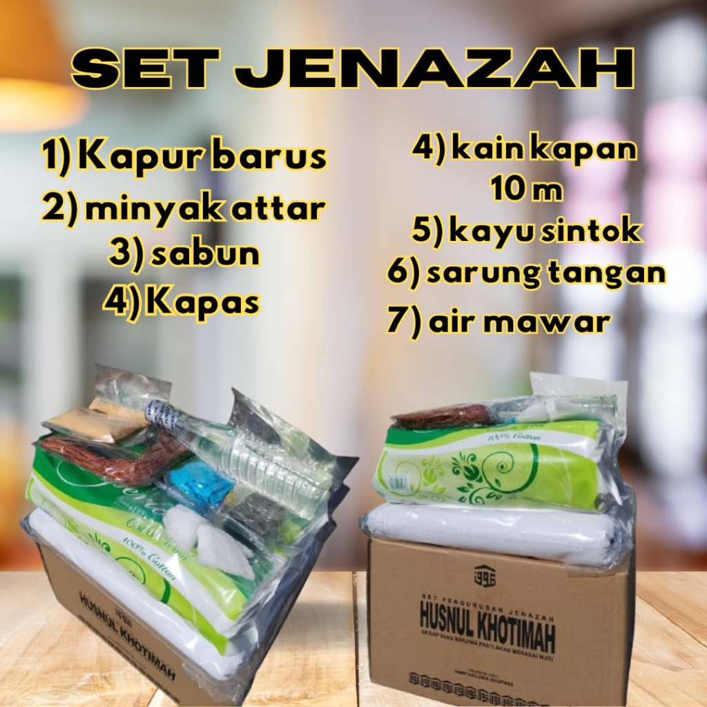 SET PENGURUSAN JENAZAH SET LENGKAP JENAZAH SET JENAZAH MURAH SET ...