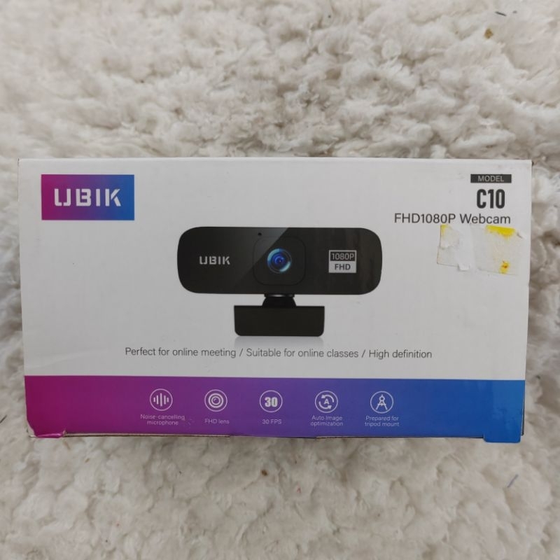 UBIK FHD1080P Webcam C10 (box dented) | Shopee Malaysia