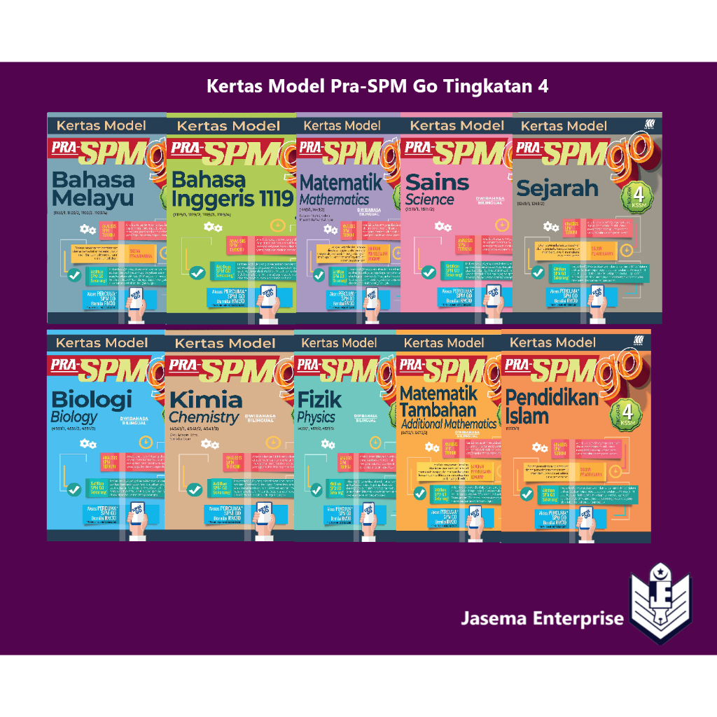 Kertas Model PRA-SPM Go Thingkatan 4 Bm | English | Matematik ...