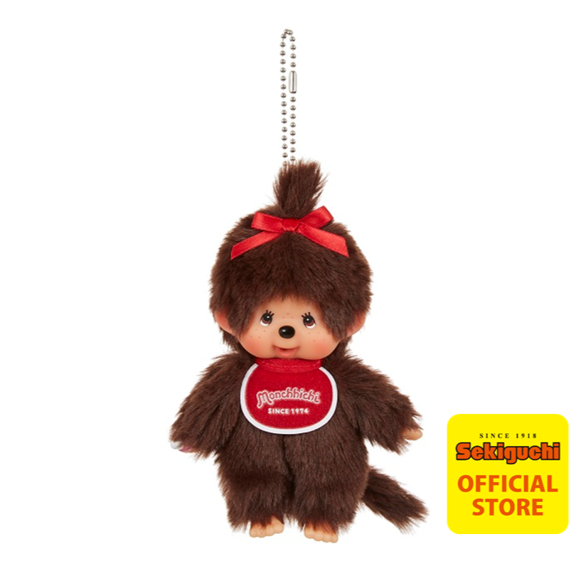 Sekiguchi Monchhichi Keychain Girl H16cm | Shopee Malaysia