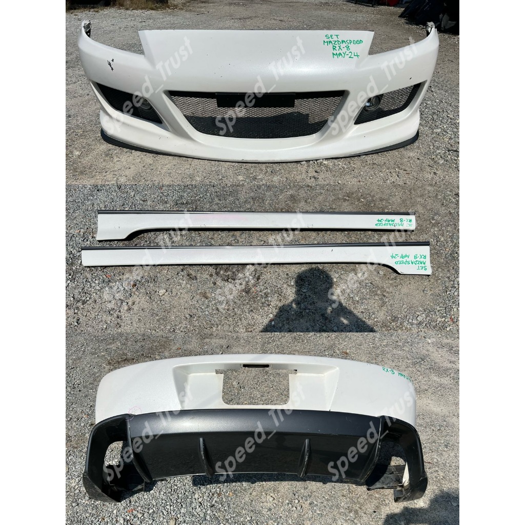 Genuine Used MAZDASPEED Front Rear Bumper Depan Belakang Spotlight Side ...