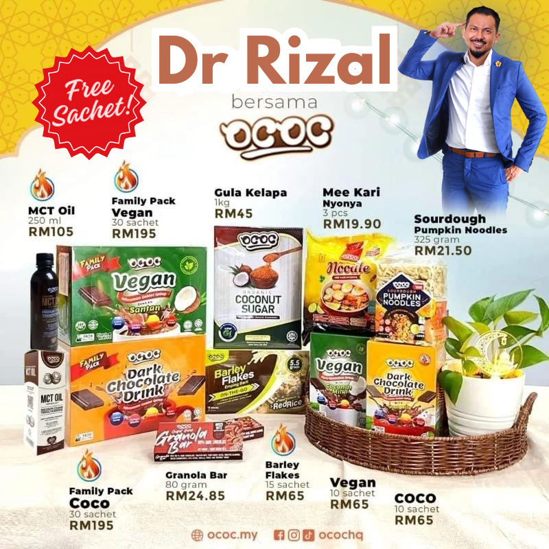[Ready Stock | FREE GIFT] Rangkaian Brain Booster Product by OCOC Dr Rizal Abu Bakar | Shopee ...