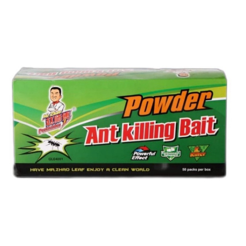 RACUN SERBUK SEMUT Green Killer Ants Killing Bait Powder Poison Roach ...