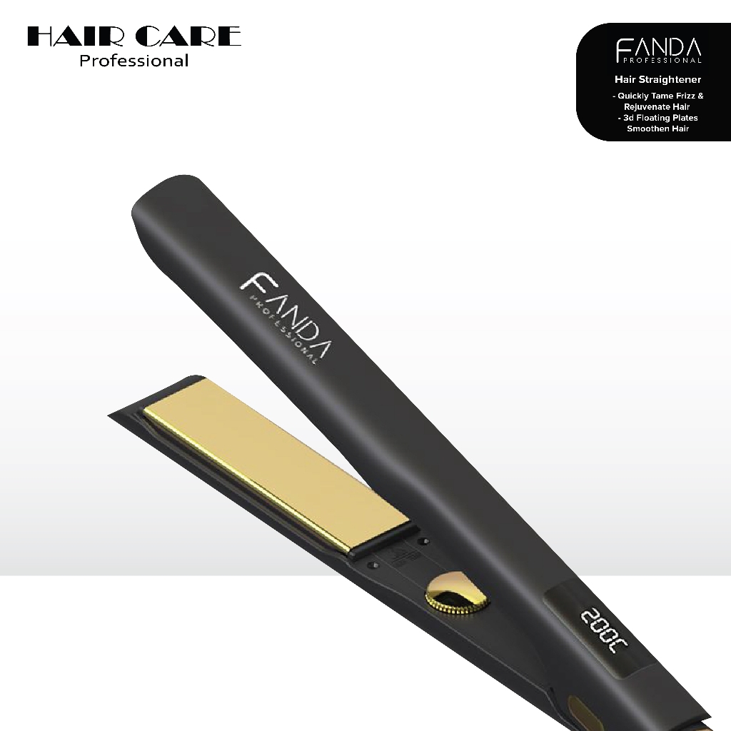 FANDA Professional Hair Straightener | Shopee Malaysia