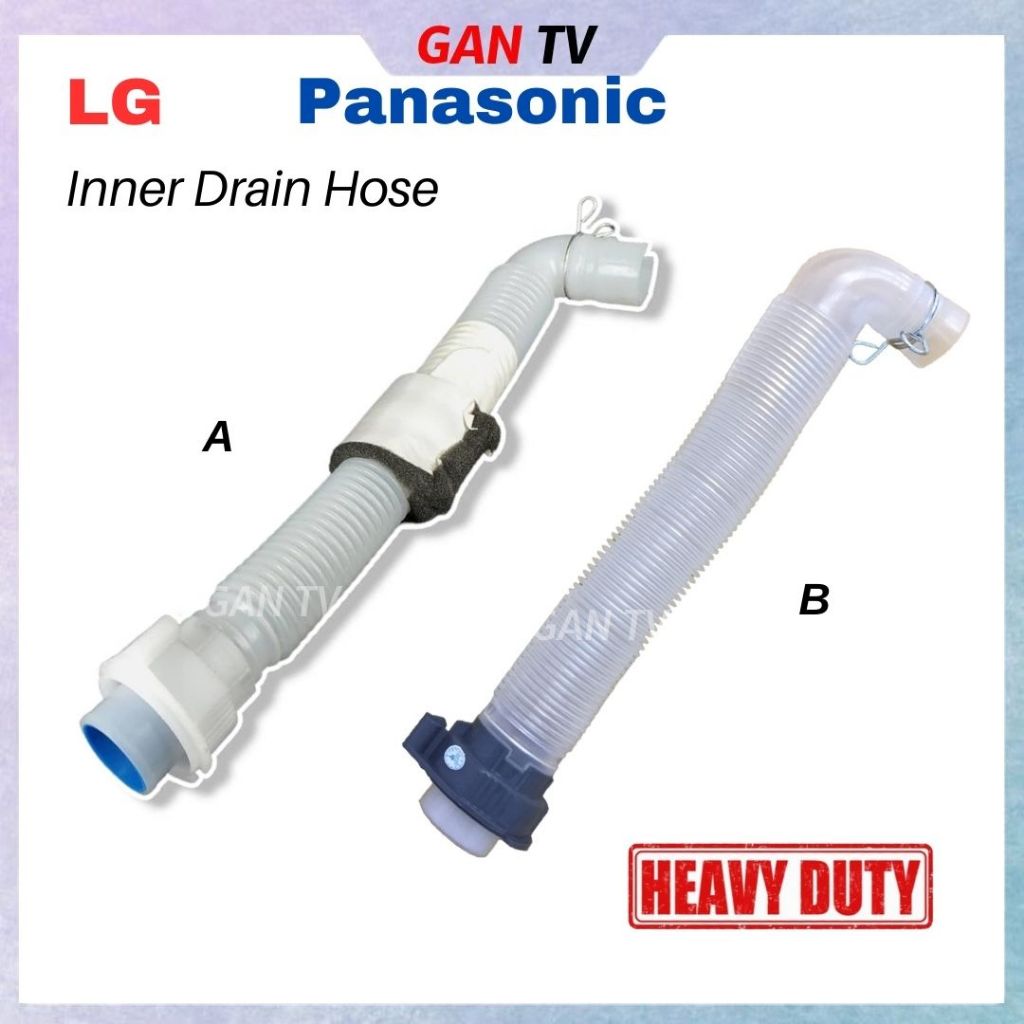 Heavy Duty Panasonic/LG 390MM 39CM Washing Machine Inner Drain Hose ...