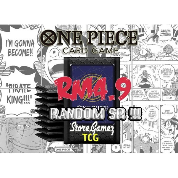 One Piece Card [ RANDOM SR ] | Shopee Malaysia
