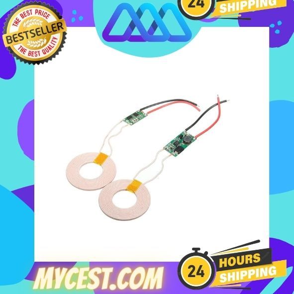 5V2A Wireless Charger Module Transmitter Receiver Charging Coil Module ...