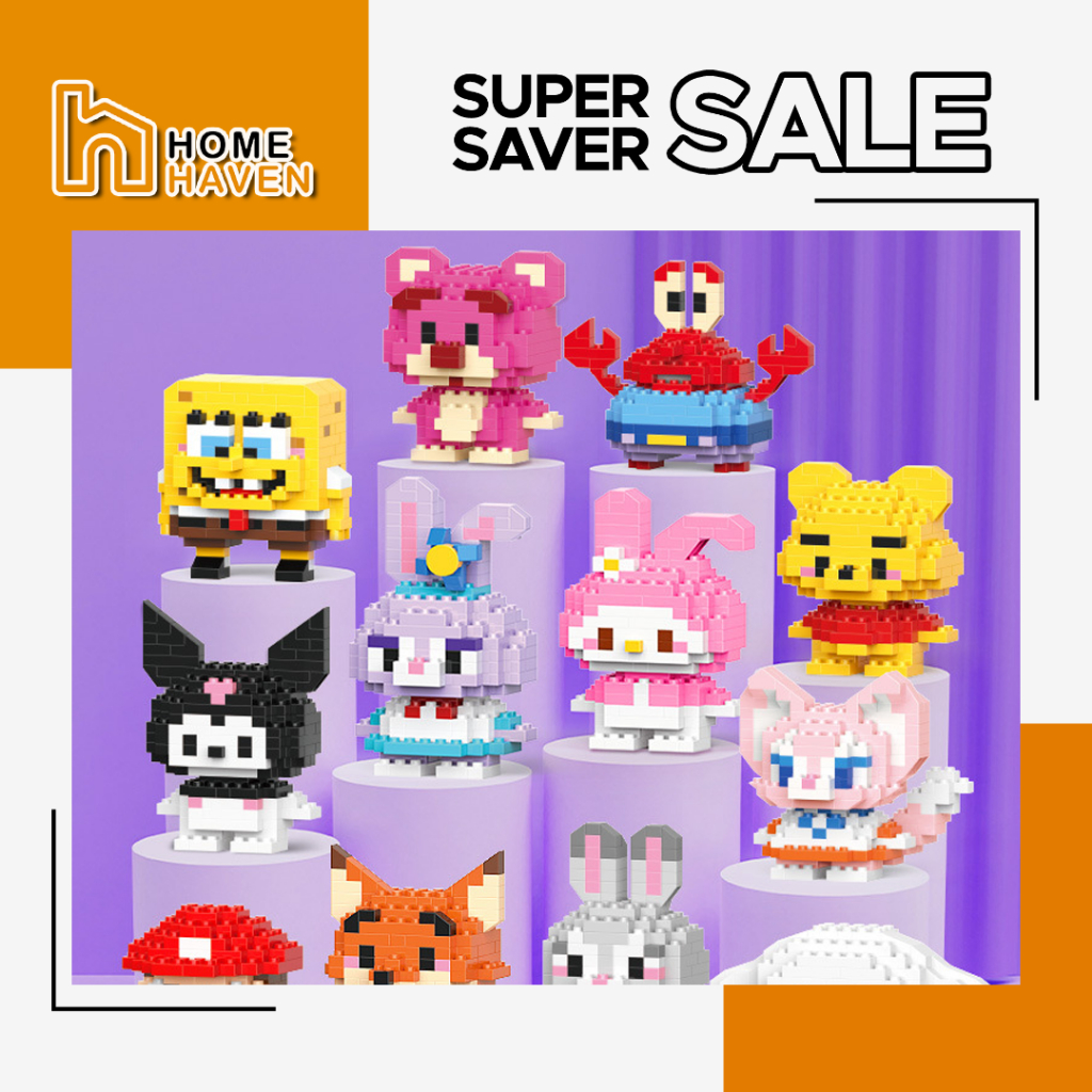 HOME HAVEN Compatible With LEGO Small Building Blocks Kuromirina Belle ...