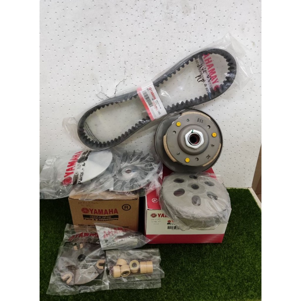YAMAHA NVX-V2 FRONT AND REAR PULLY + V-BELT SET | Shopee Malaysia