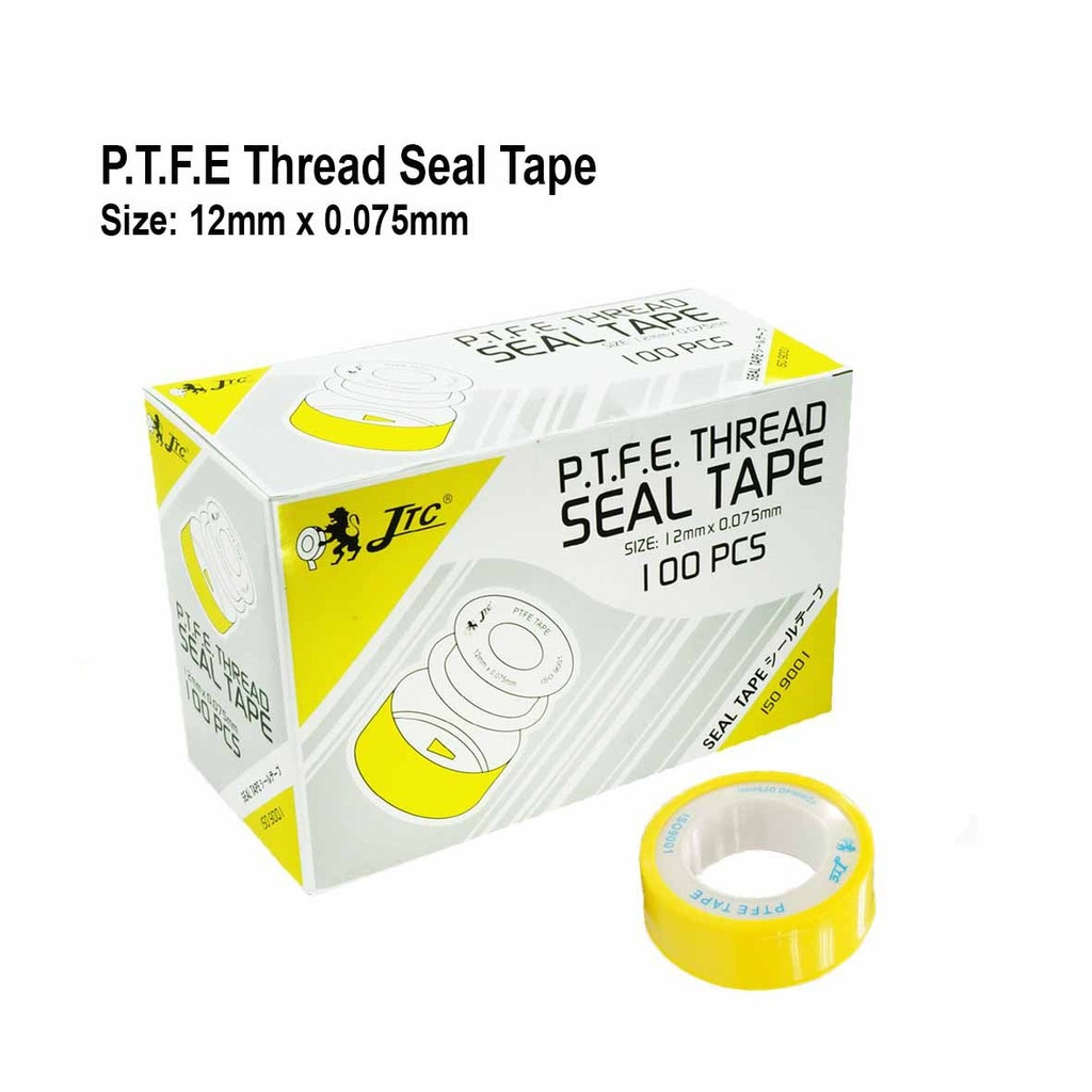 JTC PTFE White Seal Tape / Water Plumbing Hose Seal Anti Leakage ...