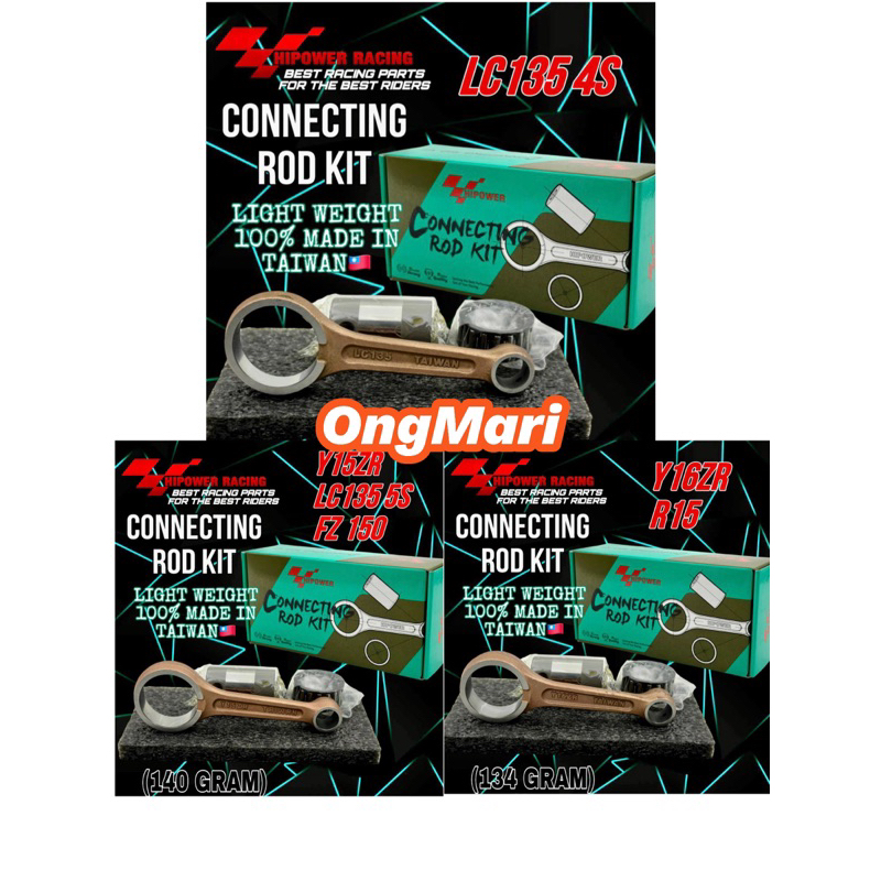 Yamaha LC135 4S 5S Y15ZR R15 Y16ZR connecting rod racing brand hi power ...