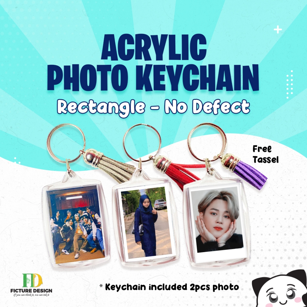 KEYCHAIN GAMBAR MURAH (VIRAL) I CUSTOM MADE I GAMBAR SENDIRI | Shopee ...