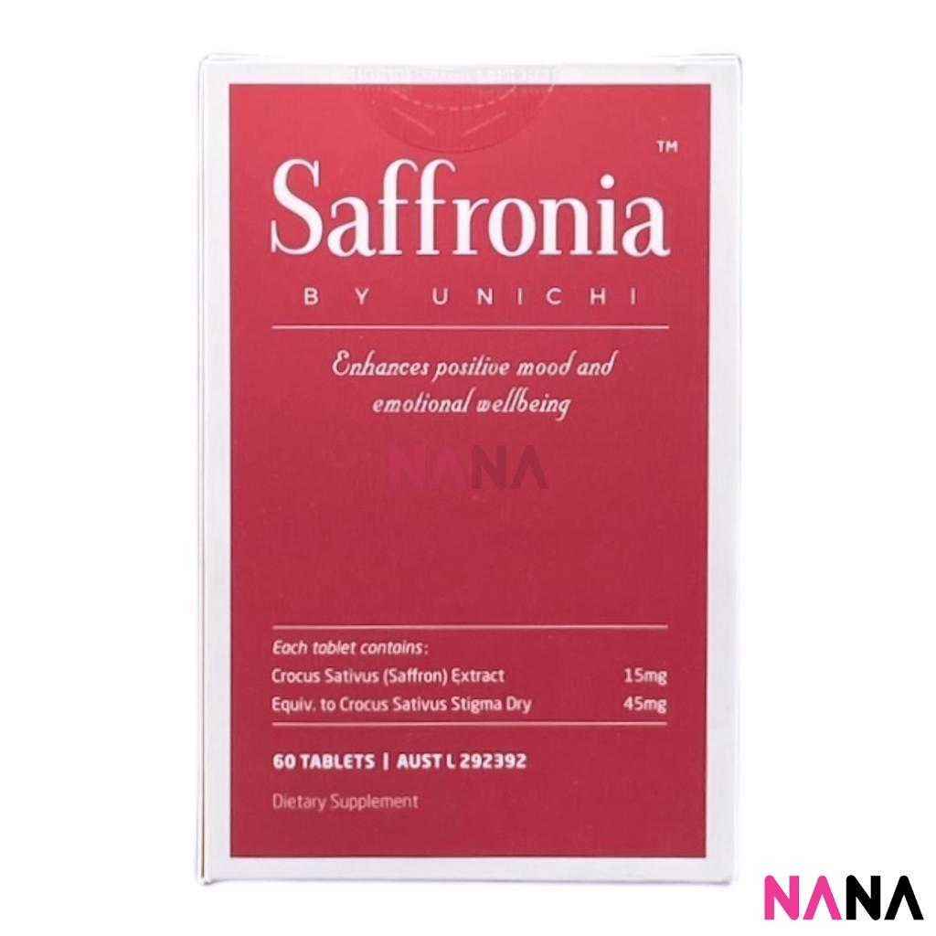 Unichi Saffronia 60 tablets (EXP:08 2026) 品牌授权 澳洲直送 | Shopee Malaysia
