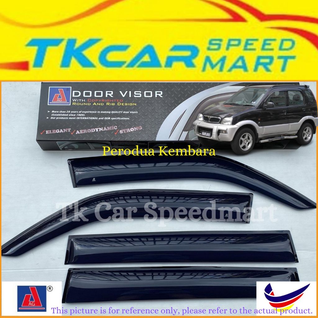 [READY STOCK] PERODUA KEMBARA ALL NEW ( AG ) 4 DOOR 10 CM WIDTH ARYCLIC ...