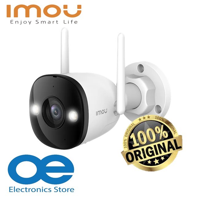 IMOU Bullet3 Network 3MP / 5MP H.265 IP67 Two Way Talk Human & Motion ...