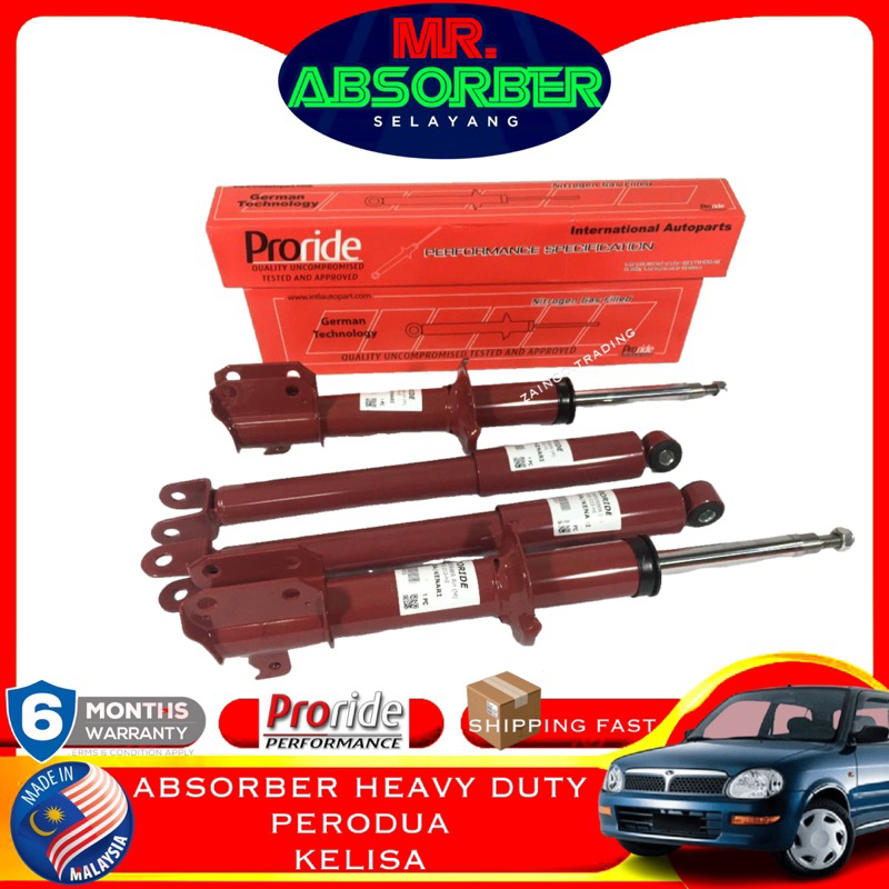 ABSORBER HEAVY DUTY PRORIDE PERODUA KELISA & KENARI ORIGINAL | Shopee ...