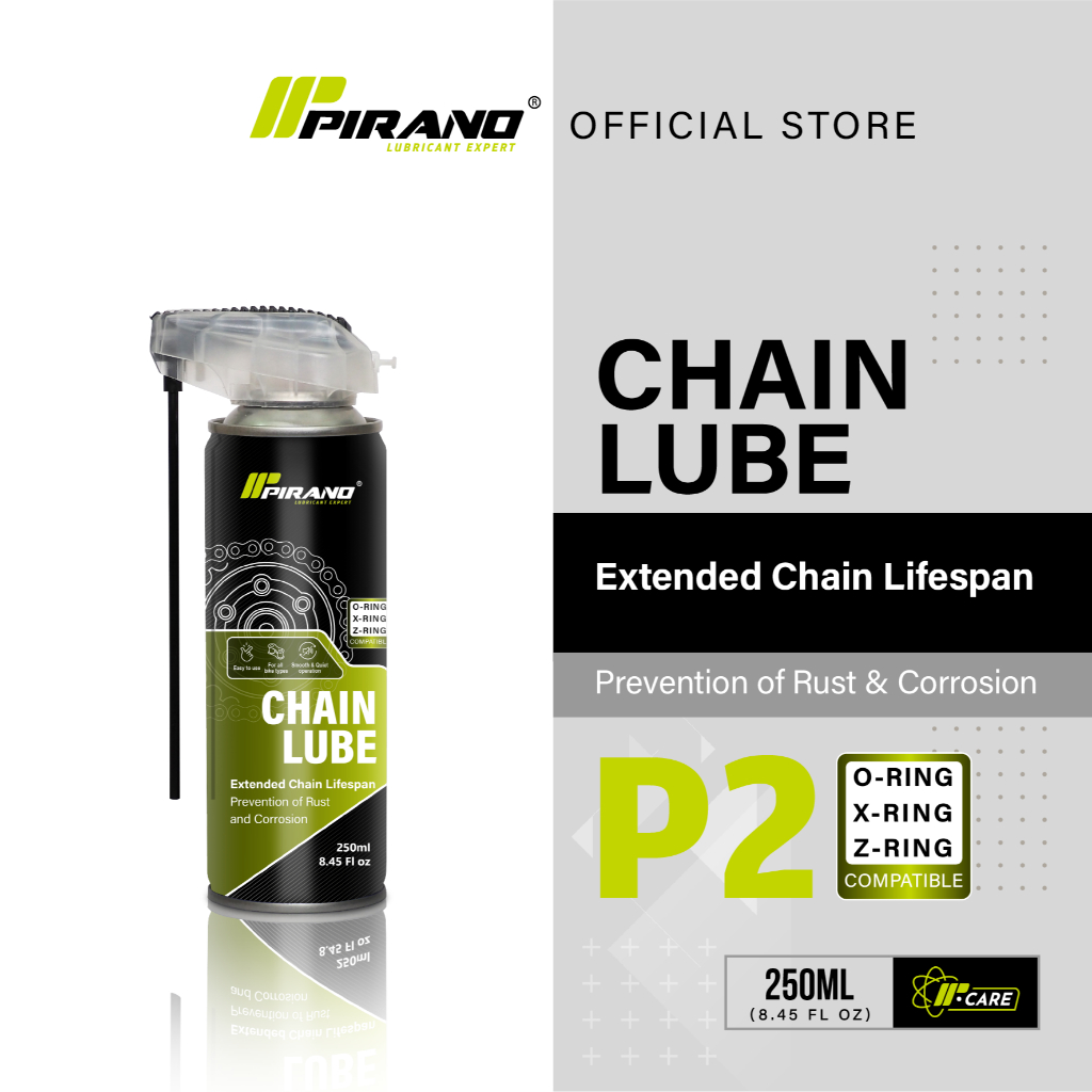 250ML / Pirano Chain Lube P2 | Shopee Malaysia