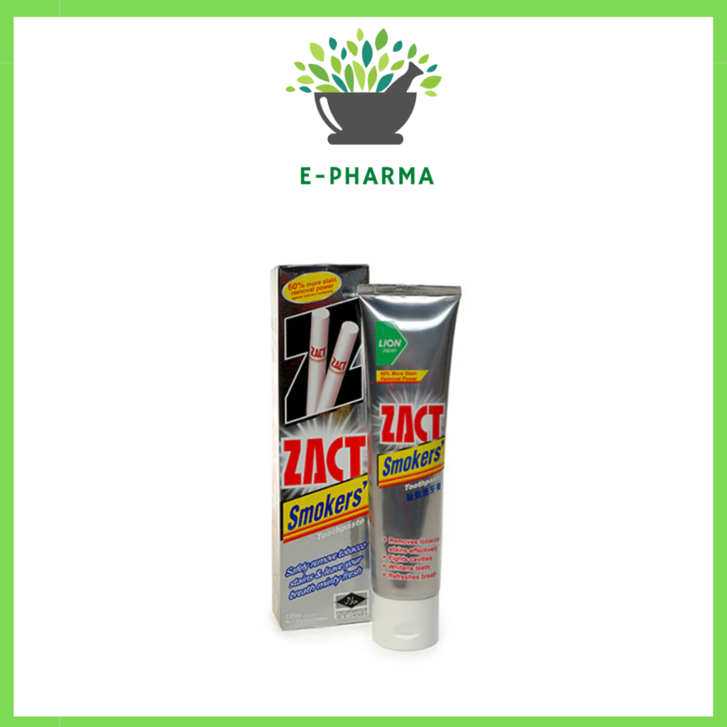 ZACT Smokers' Toothpaste 150g | Shopee Malaysia