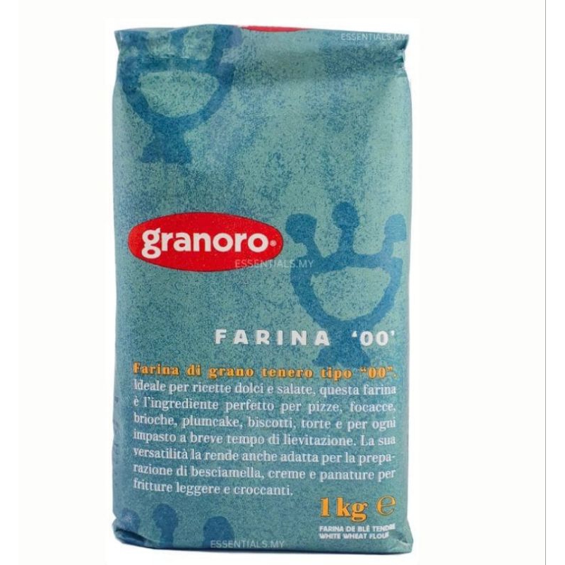 (New Packing) Granoro Farina 00 Flour Tepung Pizza flour 面粉 (1kg ...