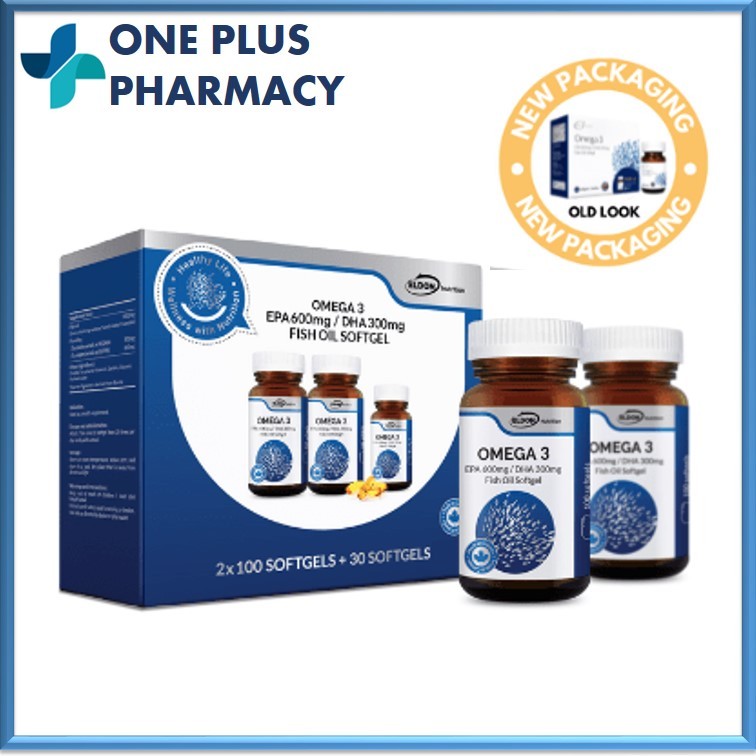 Eldon Nutrition Omega-3 Fish Oil (2x100s FOC 30s) [EXP 11/2026 ...